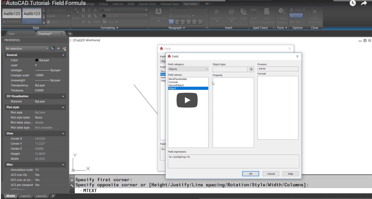 Tutoriel Autocad - Infos-net.com